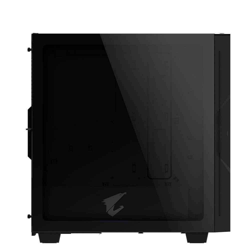 Gigabyte AORUS C300 Glass Full-Size 4mm Tempered Glass Side Panel Mid ...