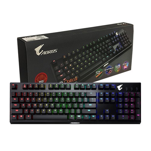 Gigabyte Aorus K9 Optical RGB Flaretech Switch Mechanical Keyboard ...