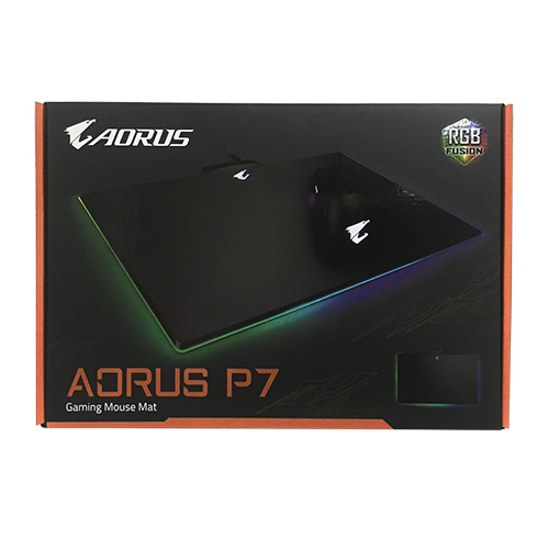 Gigabyte AORUS P7 RGB Micro-Textured Surface Gaming Mouse Pad 350 x 240 ...
