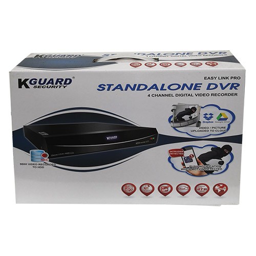 Kguard Security EasyLink Pro Series Standalone DVR 4 Channel H.264 (EL422)