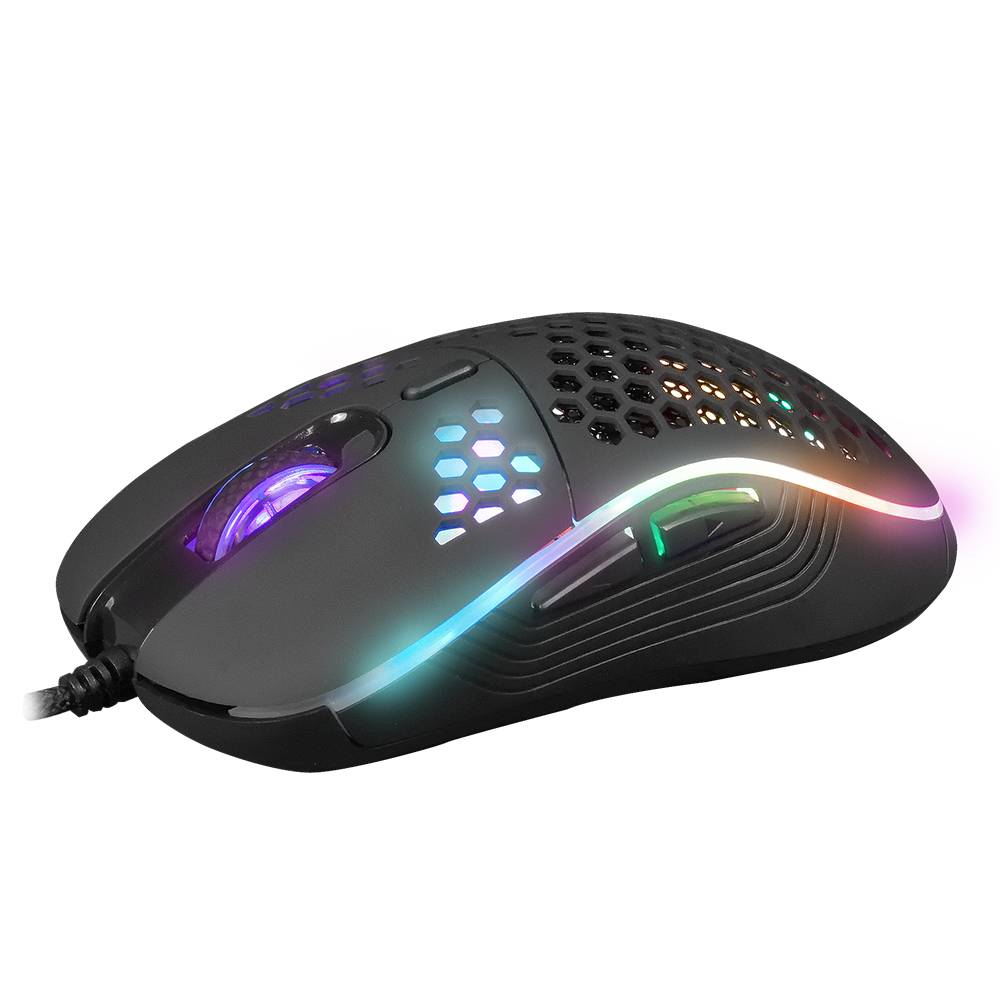 Gamdias ZEUS M4 RGB Honeycomb Optical Gaming Mouse 12800 DPI Mice Combo ...