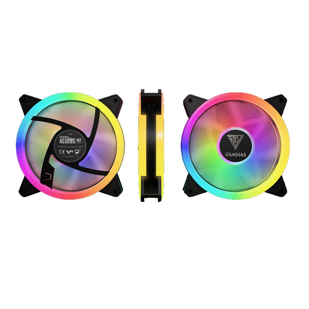 Gamdias AEOLUS M2 1201 120mm RGB Case and Radiator Single Fan
