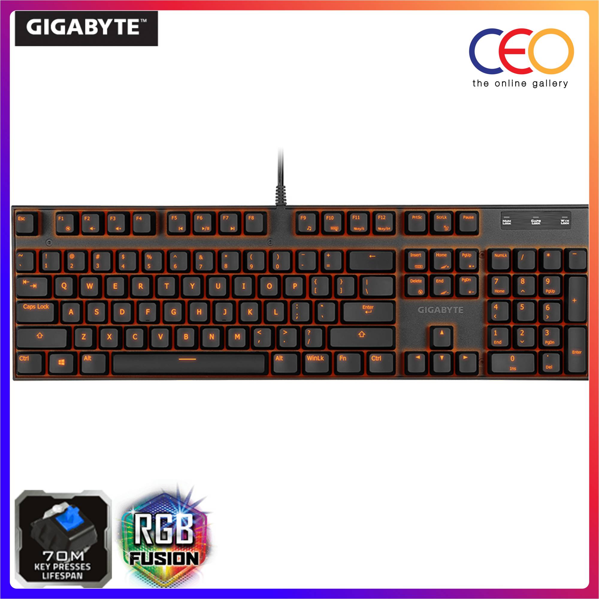 Gigabyte Force K85 RGB Blue Switch Mechanical Gaming Keyboard