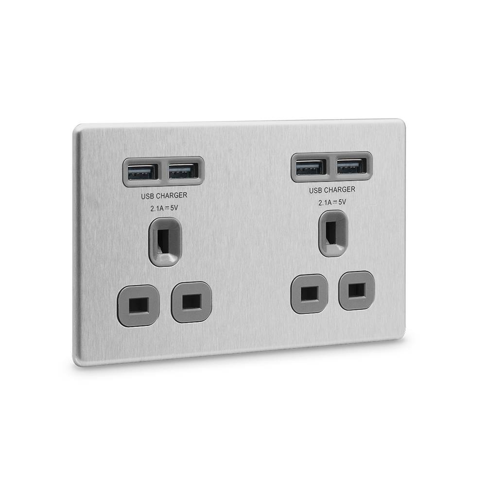[SIRIM APPROVED] British General 2 Gang Unswitched Wall Power Socket ...