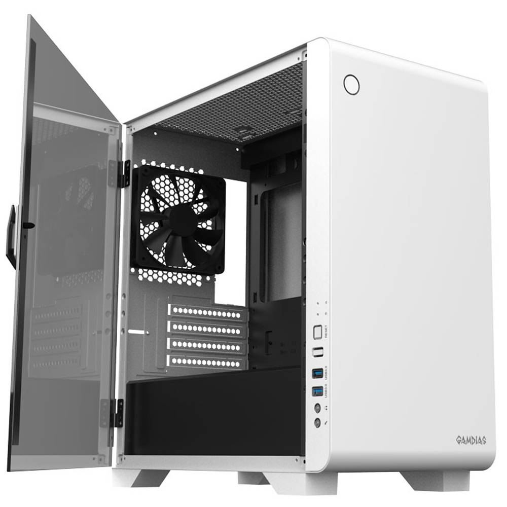 Gamdias MARS E2 Micro-Tower PC Case Micro-ATX Mini-ITX Desktop Casing ...