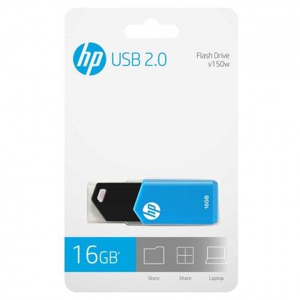 HP V150W USB Flash Drives (16GB/32GB/64GB/128GB) Durable Sliding ...