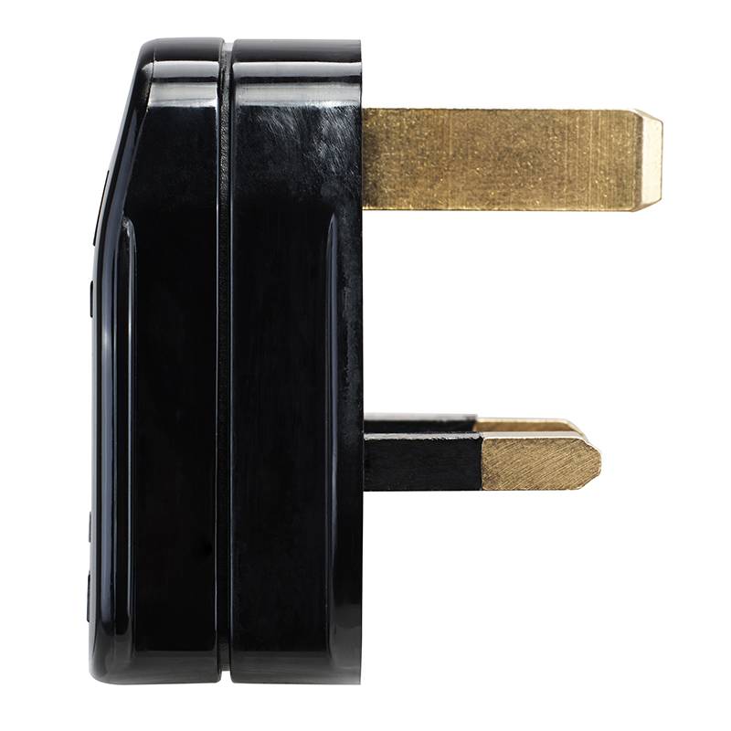 Masterplug Basic Rewireable Fitted with 13A Fuse and Sleeved 3-Pin Main ...