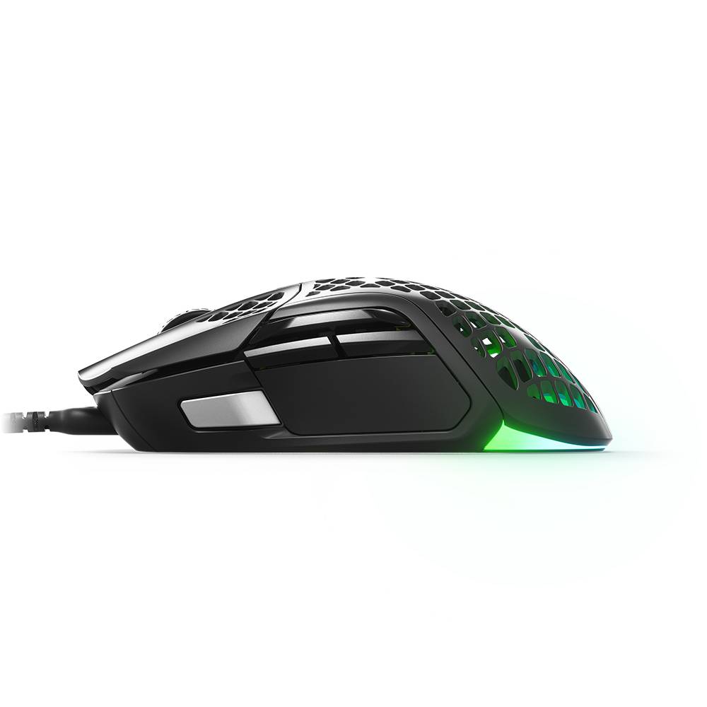 SteelSeries Aerox 5 RGB Ultra Lightweight Multi-Genre 9 Programmable ...
