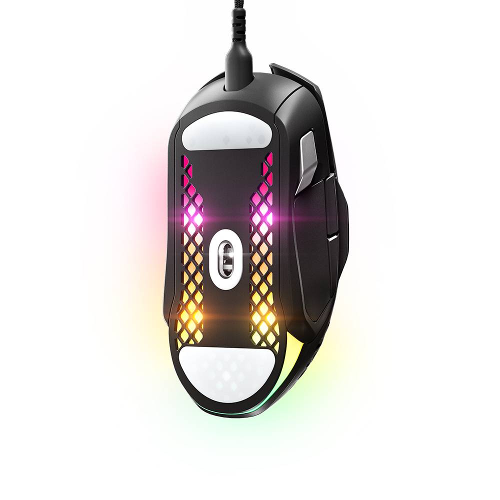 SteelSeries Aerox 5 RGB Ultra Lightweight Multi-Genre 9 Programmable ...