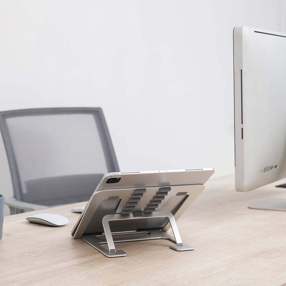 Brateck Portable 6-Level Adjustable Laptop Riser For 11"-15" Tablets ...