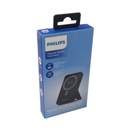 Philips 15W Magnetic Wireless Power Bank 5000mAh Wireless Charger ...