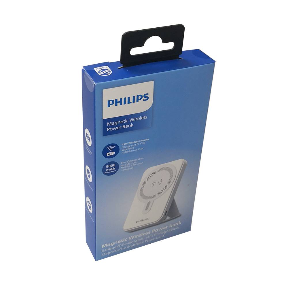 Philips 15W Magnetic Wireless Power Bank 5000mAh Wireless Charger ...
