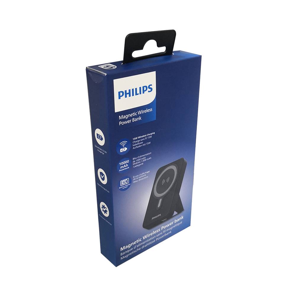 Philips 15W Magnetic Wireless Power Bank 10000mAh Powerbank with ...