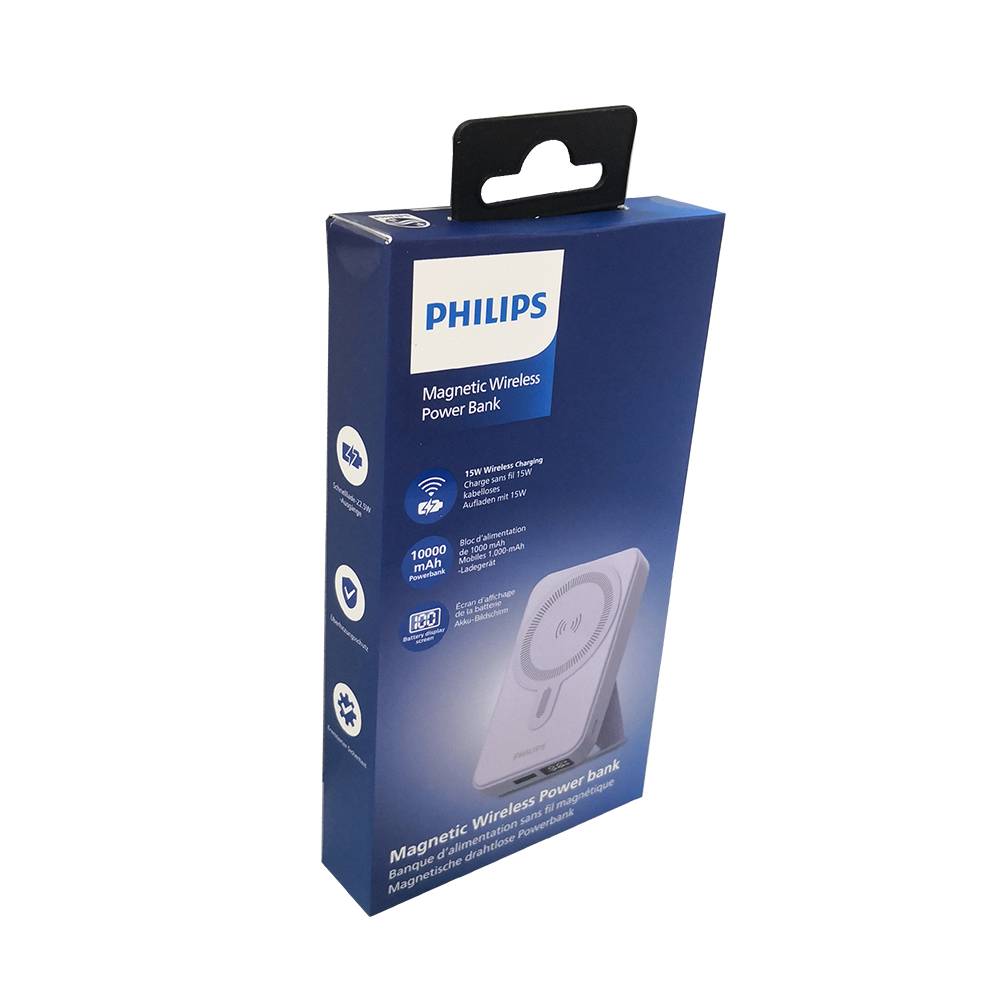 Philips 15W Magnetic Wireless Power Bank 10000mAh Powerbank with ...