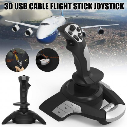 PXN F16 Flight Simulation Stick Joystick 3D USB Wired Fly Simulator ...