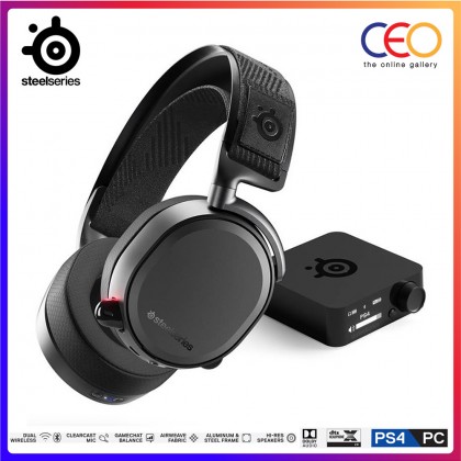 SteelSeries Arctis Pro Wireless + Bluetooth 7.1 DTS Headphone:X v2.0 Hi ...