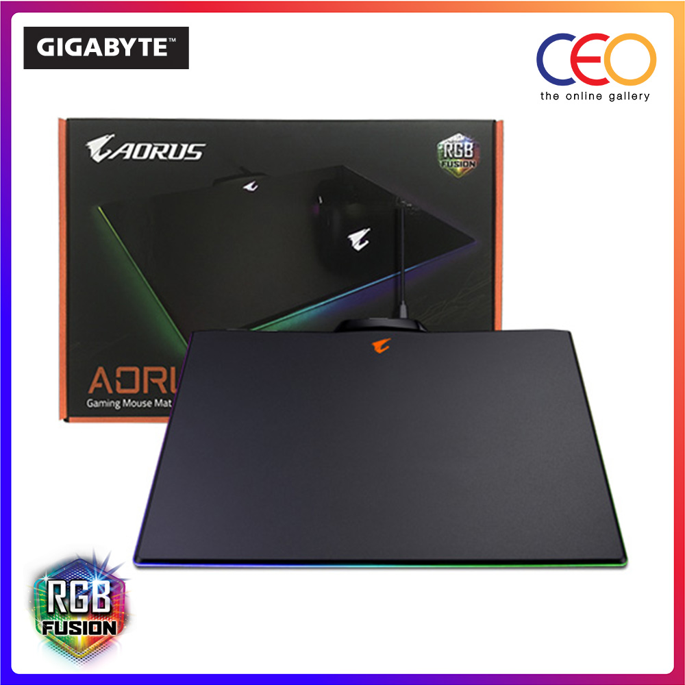 Gigabyte AORUS P7 RGB Micro-Textured Surface Gaming Mouse Pad 350 x 240 ...