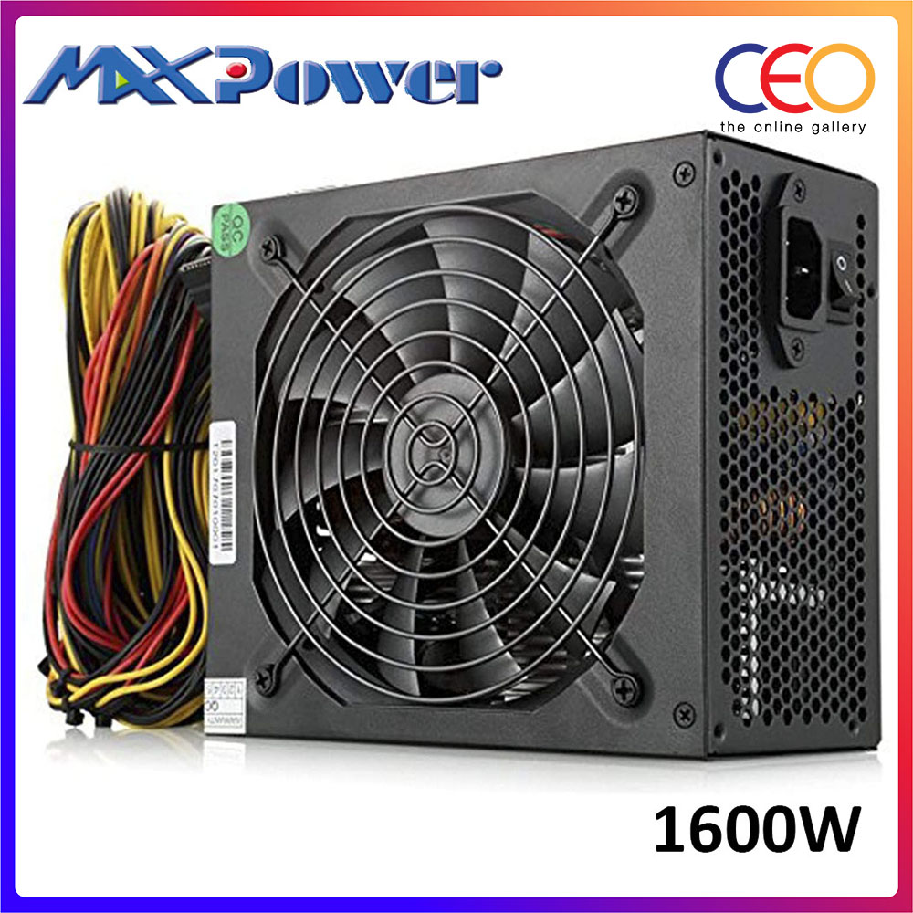Maxpower Mining Power Supply Unit 1600W PSU Design for Mining (MP-1600 ...