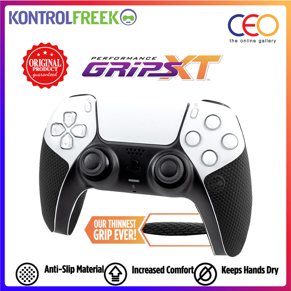KontrolFreek Performance Grips XT Extra-Thin For PS5 Controller ...